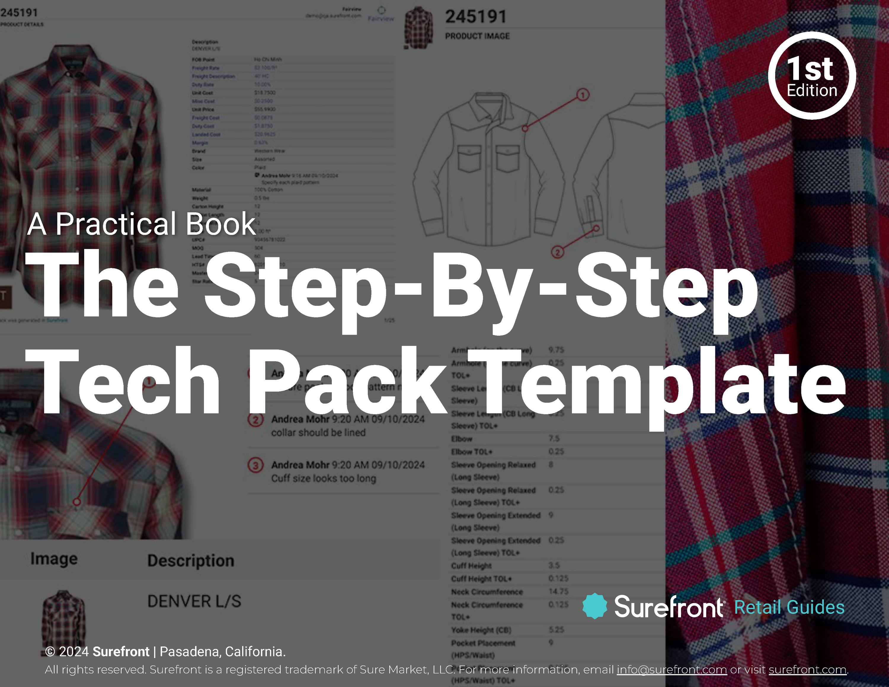 The Step-By-Step Tech Pack Template